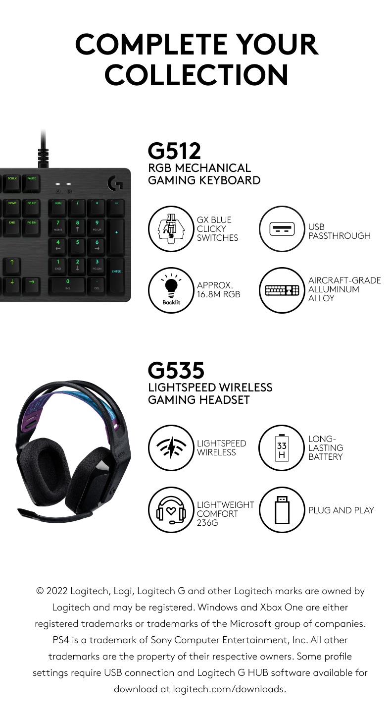 Logitech G502 X Wired Gaming Mouse Lightforce Hybrid Optical-Mechanical ...