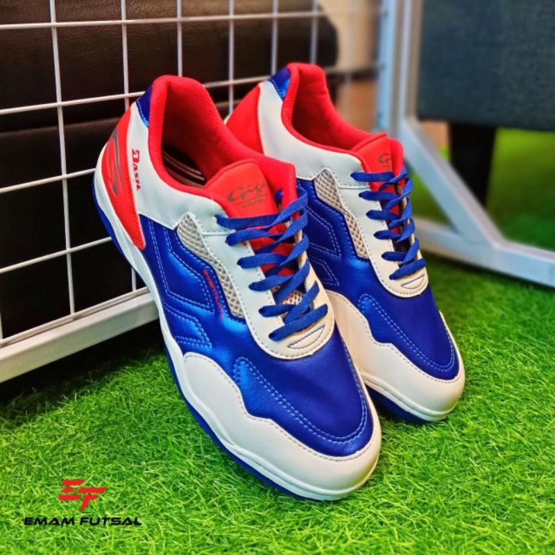 GIGA FG420 BLUE RED FUTSAL SHOES | Shopee Malaysia