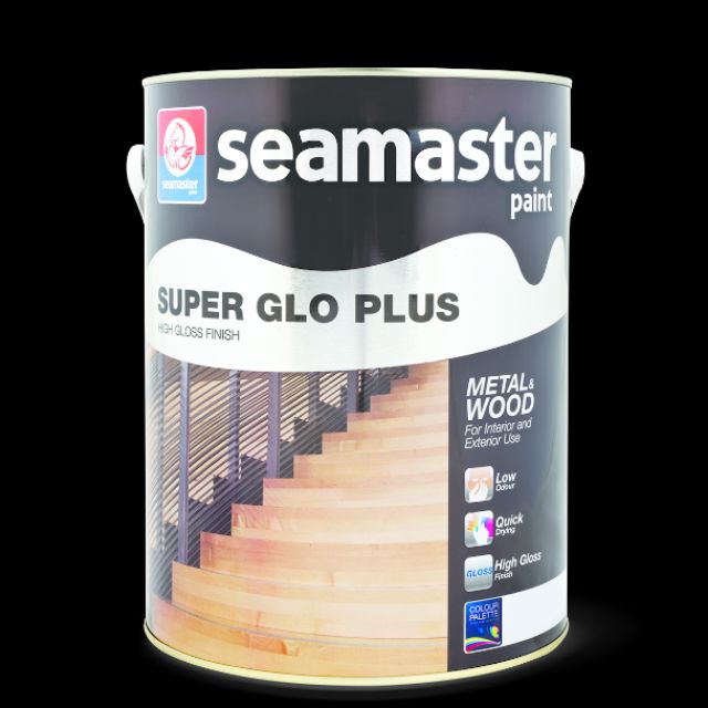 Seamaster Superglo Plus 6600 (interior & exterior) 5L | Shopee Malaysia