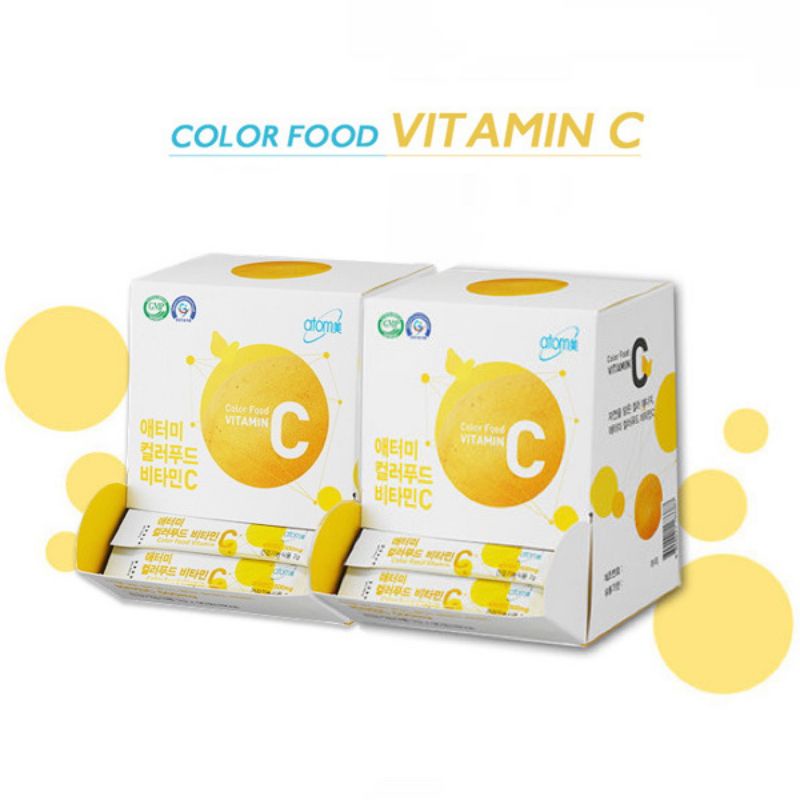 Atomy Vitamin C KOREA 500mg & MALAYSIA 550mg /sachet | Shopee Malaysia