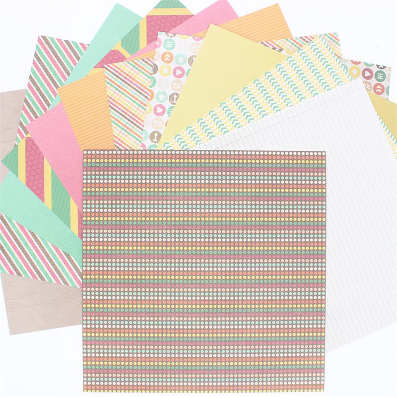 Paper Pack 6"x6" Flower/snowflake/flowers/ texture 12 sheet Art Background Paper Card Making DIY ...