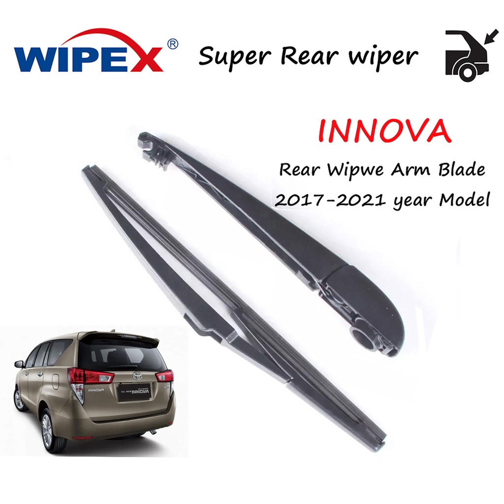 Toyota INNOVA Rear Wiper arm Blade JAPAN Quality for 2017 up to present ...