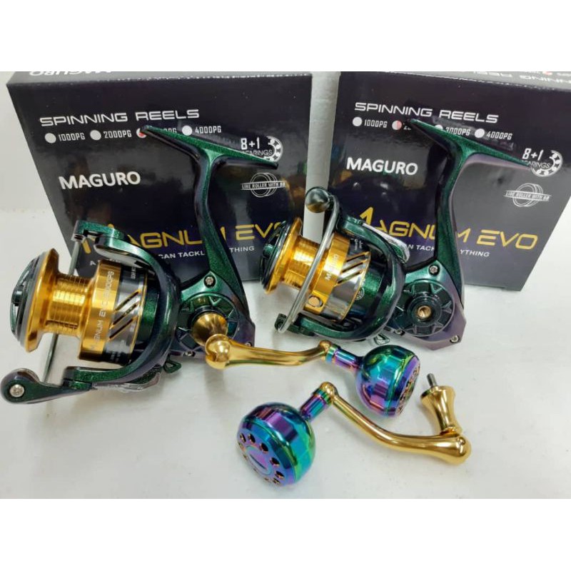 Maguro Magnum EVO Spinning Reel (2021 model) | Shopee Malaysia