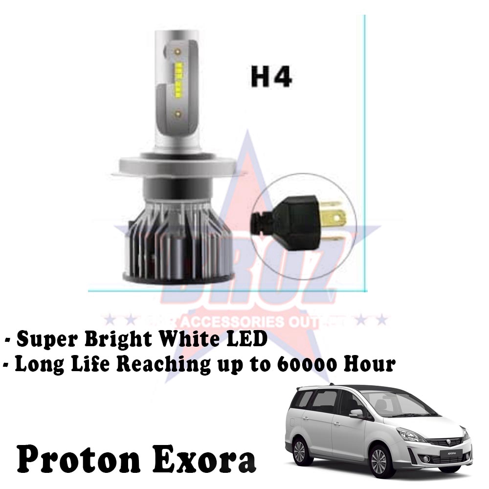 Proton Exora (Head Lamp) C6 LED Light Car Headlight | Shopee Malaysia