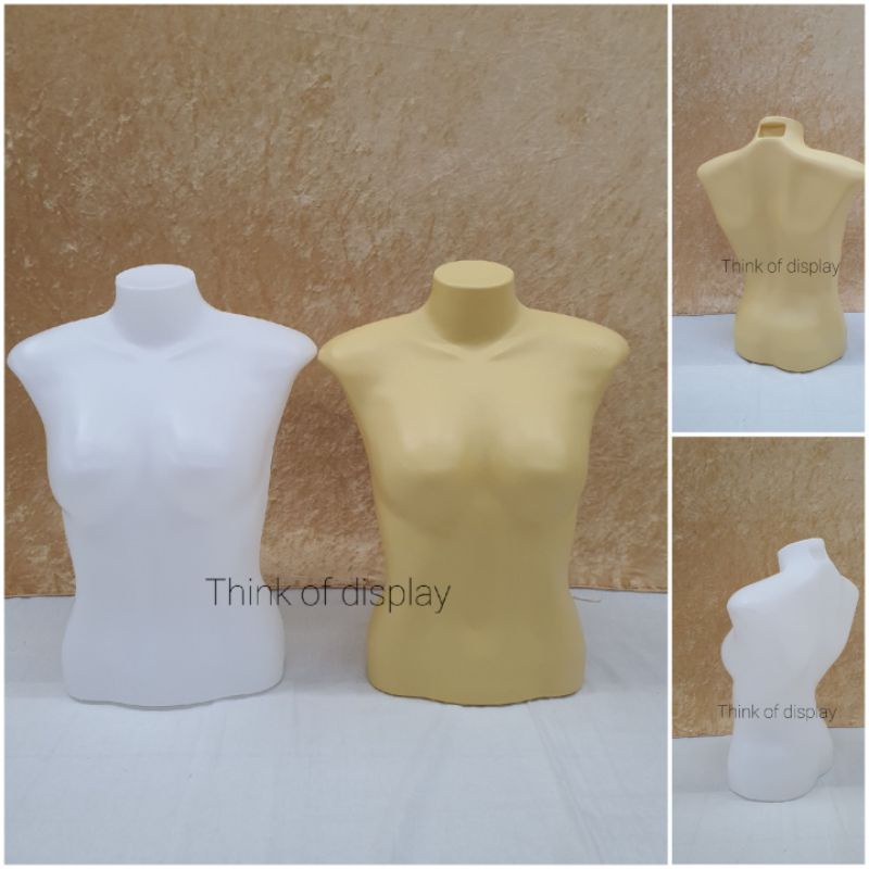 Female Mannequins Display Clothes Desktop Placed A Layer Half Body ...