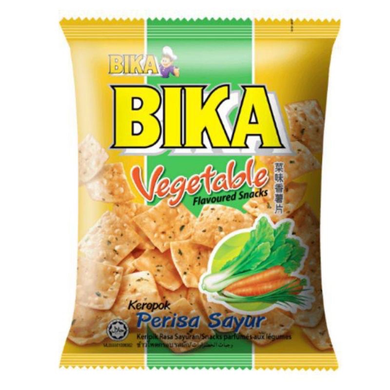 60g Bika Cracker Snack | Keropok Bika (Assorted Flavours) | Shopee Malaysia