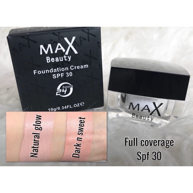 MAX BEAUTY FOUNDATION ORIGINAL | Shopee Malaysia