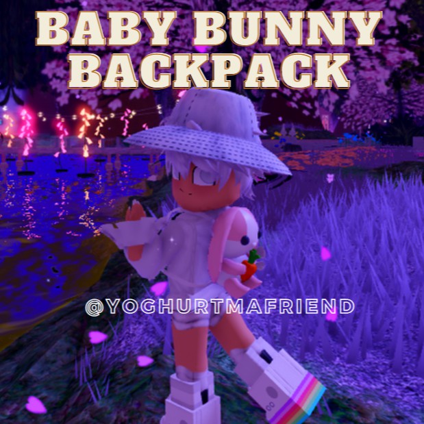 Royale High Baby Bunny Backpack (ROBLOX) | Shopee Malaysia