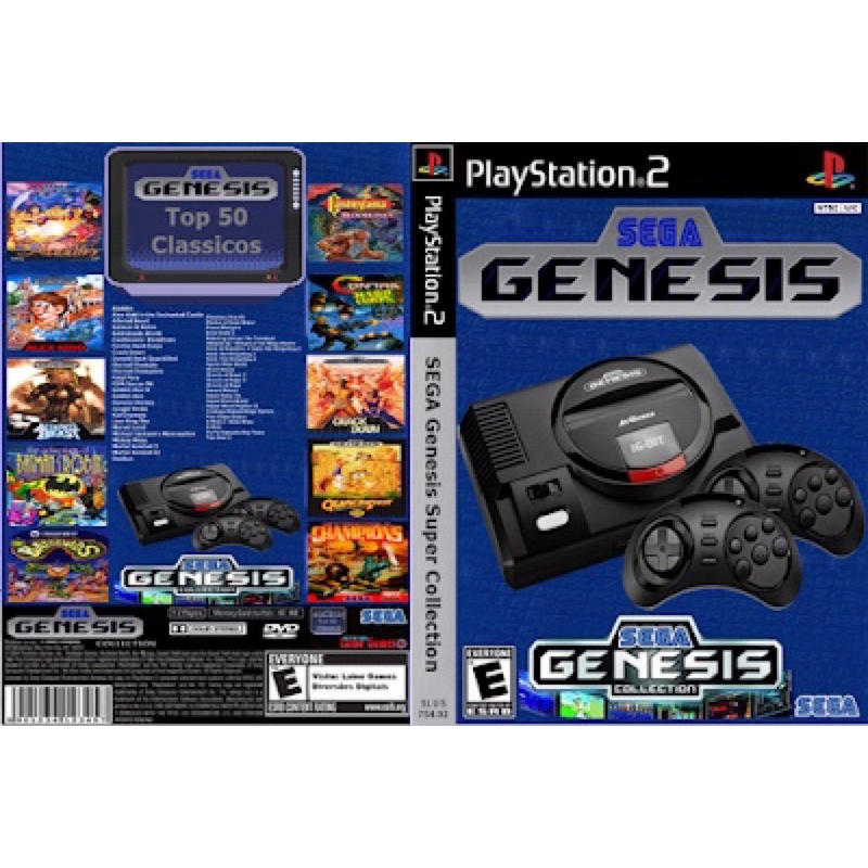 PS2 Sega Genesis Super Collection | Shopee Malaysia