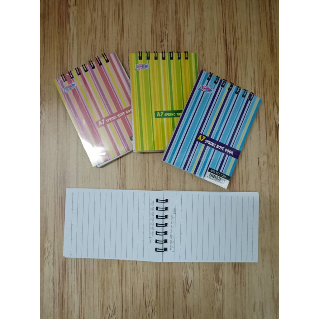 ABC A7 Spring Note Book | Shopee Malaysia
