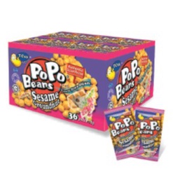 Popo Beans Groudnut/ Peanuts 36pkts x 12g | Shopee Malaysia
