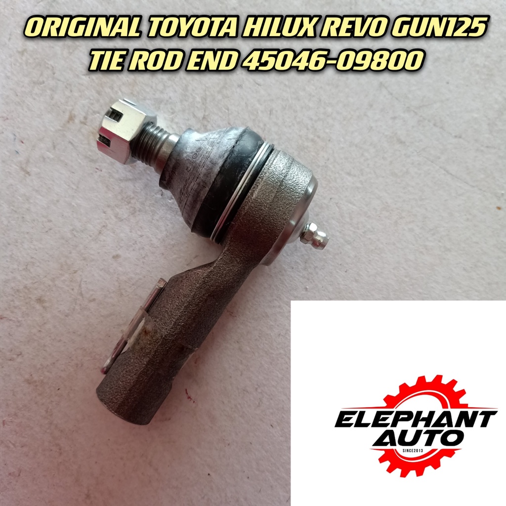 ORIGINAL TOYOTA HILUX REVO GUN125 TIE ROD END 45046-09800 | Shopee Malaysia
