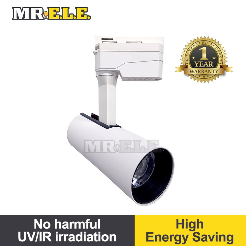 9W LED Track Light (White / Black)Tracklight Spotlight Ceiling Light ...