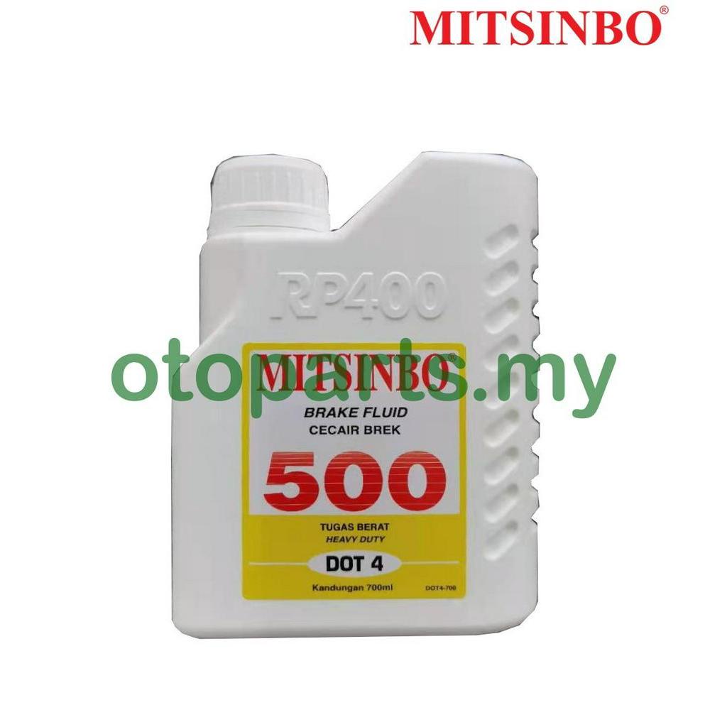 MITSINBO DOT 4 Brake Fluid Oil 700ML | Shopee Malaysia