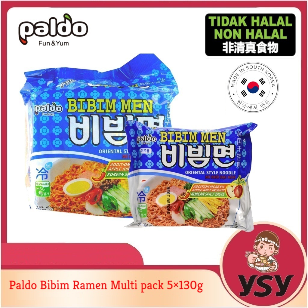 EXP: SEP 2024 Paldo Bibim Men Noodle / JJOL Bibimmyun HOT Cold Noodle 650g Big Pack | Shopee ...