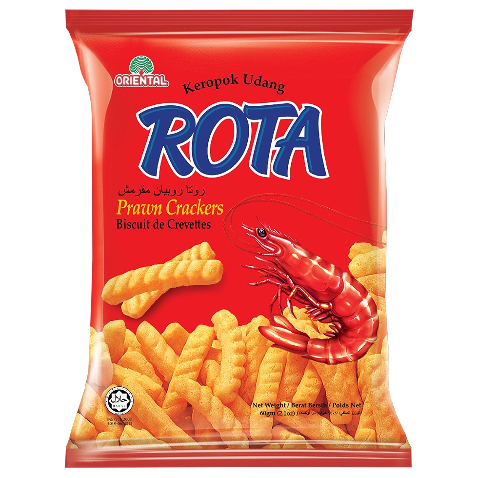 ORIENTAL ROTA Prawn Snack (60g) | Shopee Malaysia