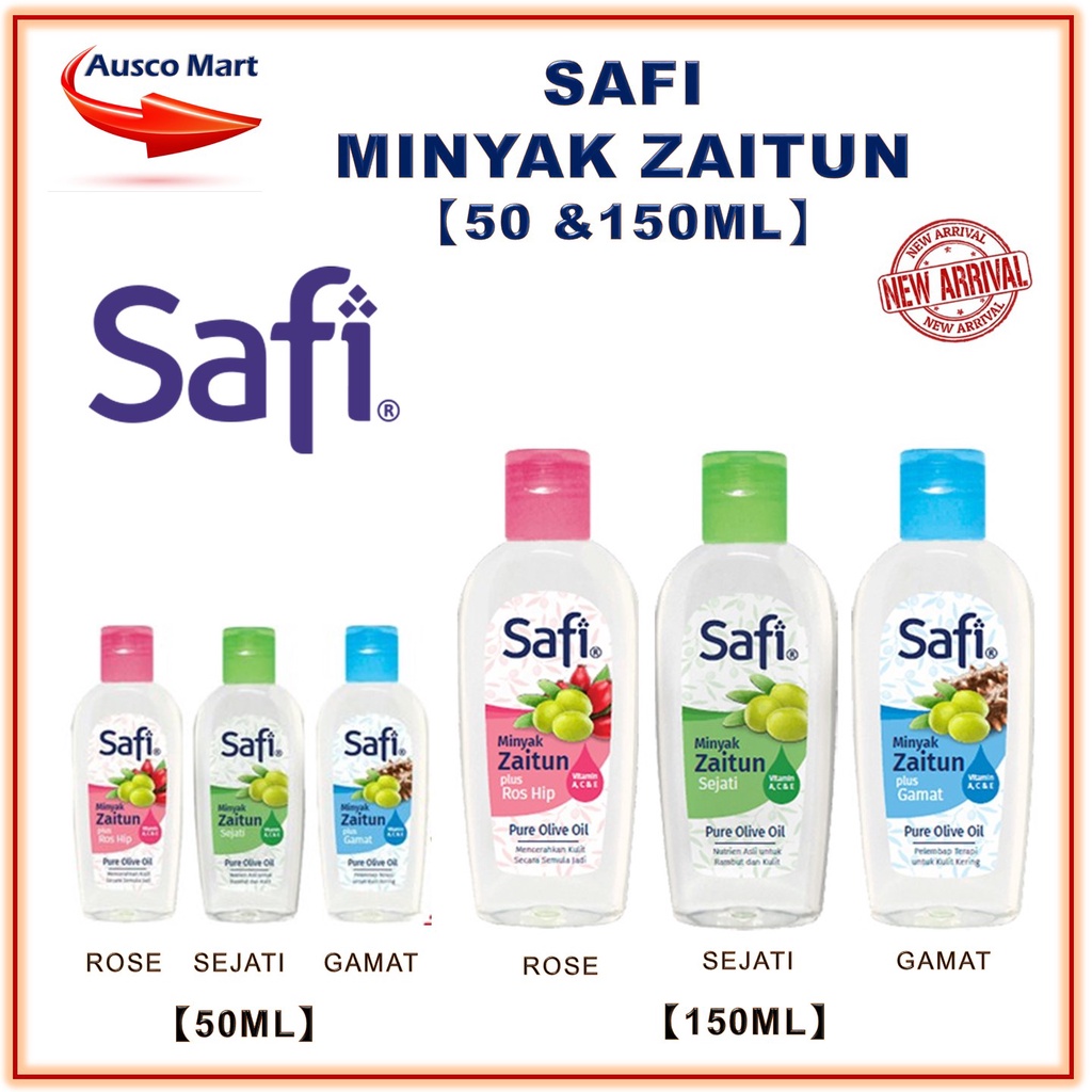 SAFI MINYAK ZAITUN OLIVE OIL (50ML/180ML) | Shopee Malaysia