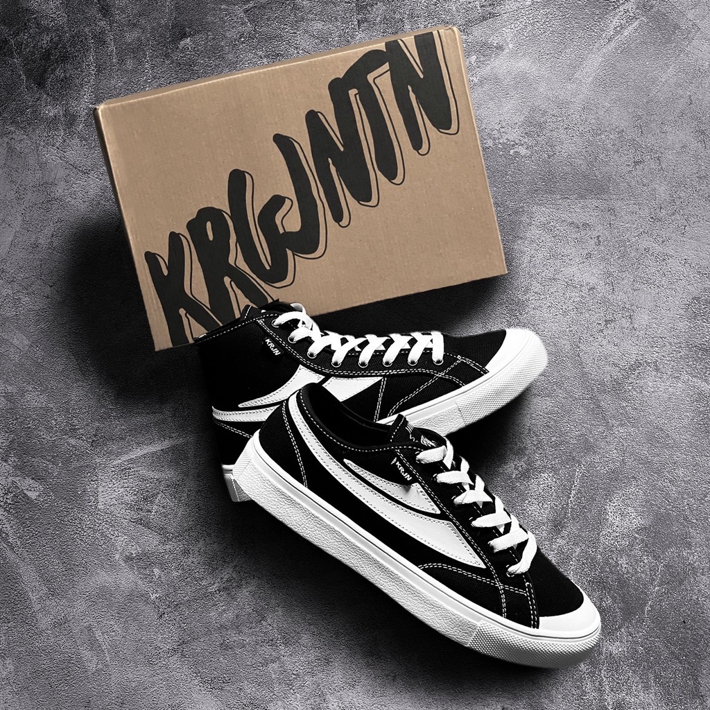 Krjn 001 "BLACK" SHOES / KRJN 001 SHOES / MEN'S DISTRO SHOES | Shopee Malaysia