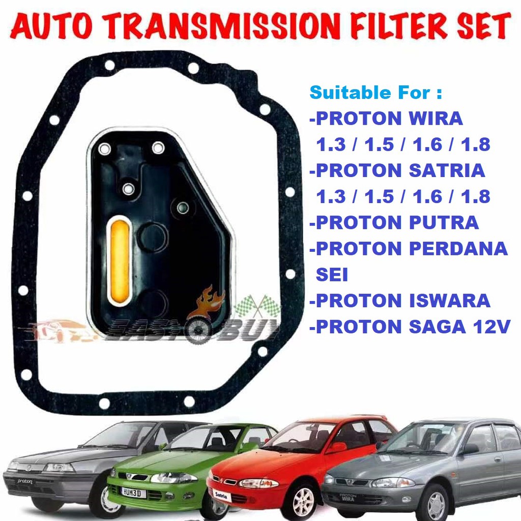 Auto Transmission Filter Set ATF MD737840- PROTON WIRA / SATRIA ...