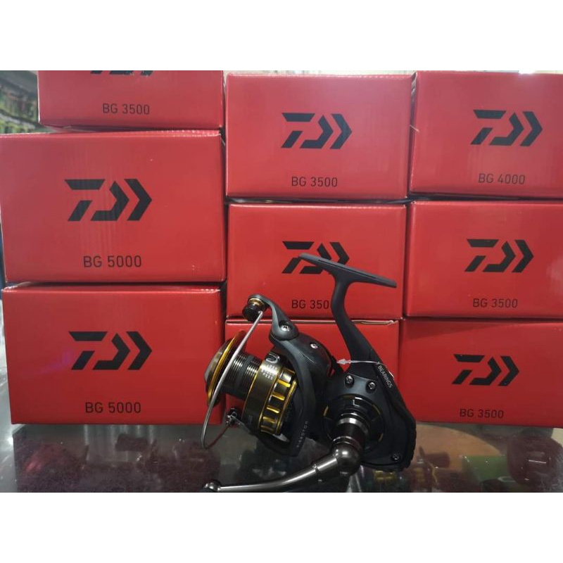 DAIWA 2016 BG SPINNING FISHING REEL | Shopee Malaysia