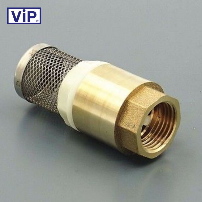 VIP 526 ITALY Spring Brass Foot Valve 3/4" 1" 1-1/2" | Shopee Malaysia
