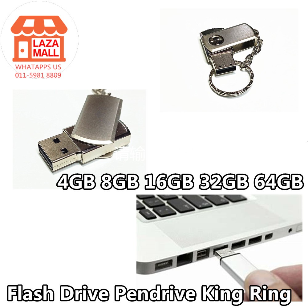 San disk Pendrive Metal Waterproof USB Flash Drive OTG Key Ring 4 8 ...