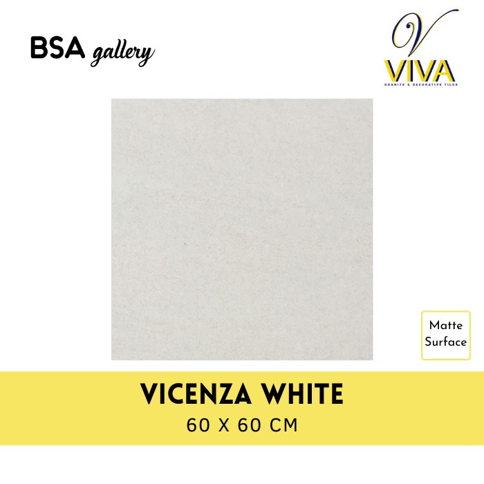 Viva GRANITE 60X60 VICENZA WHITE/GRANITE TILE MATTE SURFACE RUSTIC ...