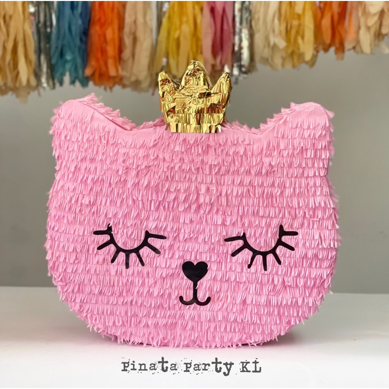 Cute Cat pinata *FREE PINATA STICK* | Shopee Malaysia