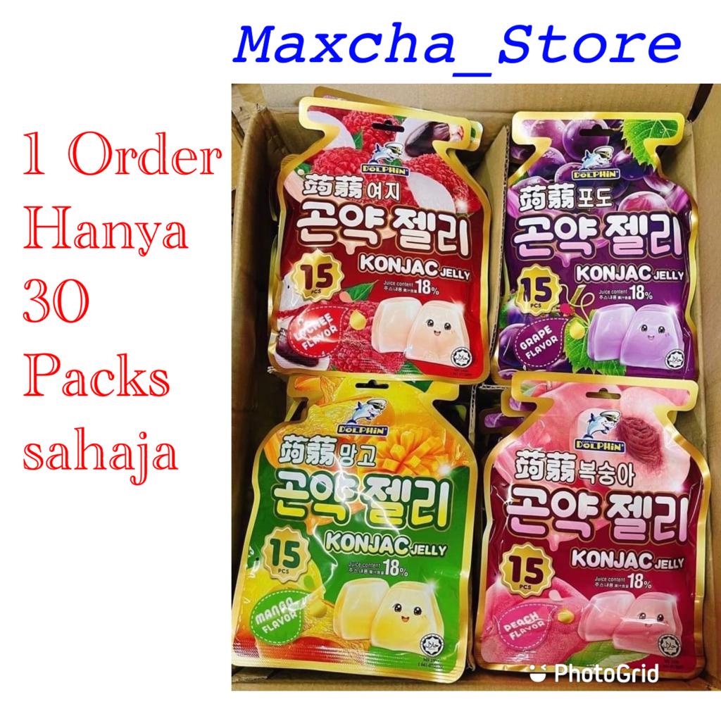Captain Dolphin Konjac Jelly 20g x 15 pcs ( BIG PACK) | Shopee Malaysia