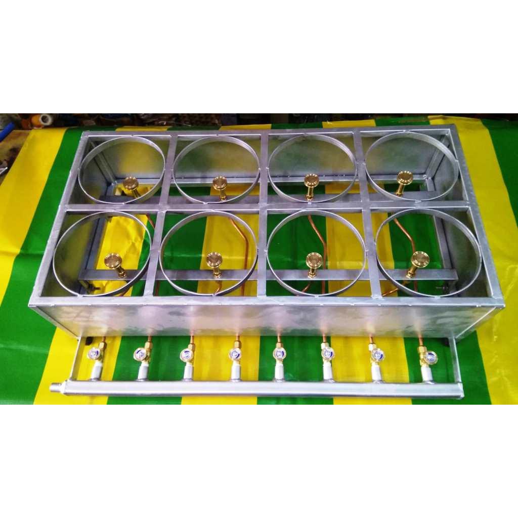8 Lubang Dapur Apom Balik / 8 Holes Bang Chang Kuih Stove (API BUNGA ...