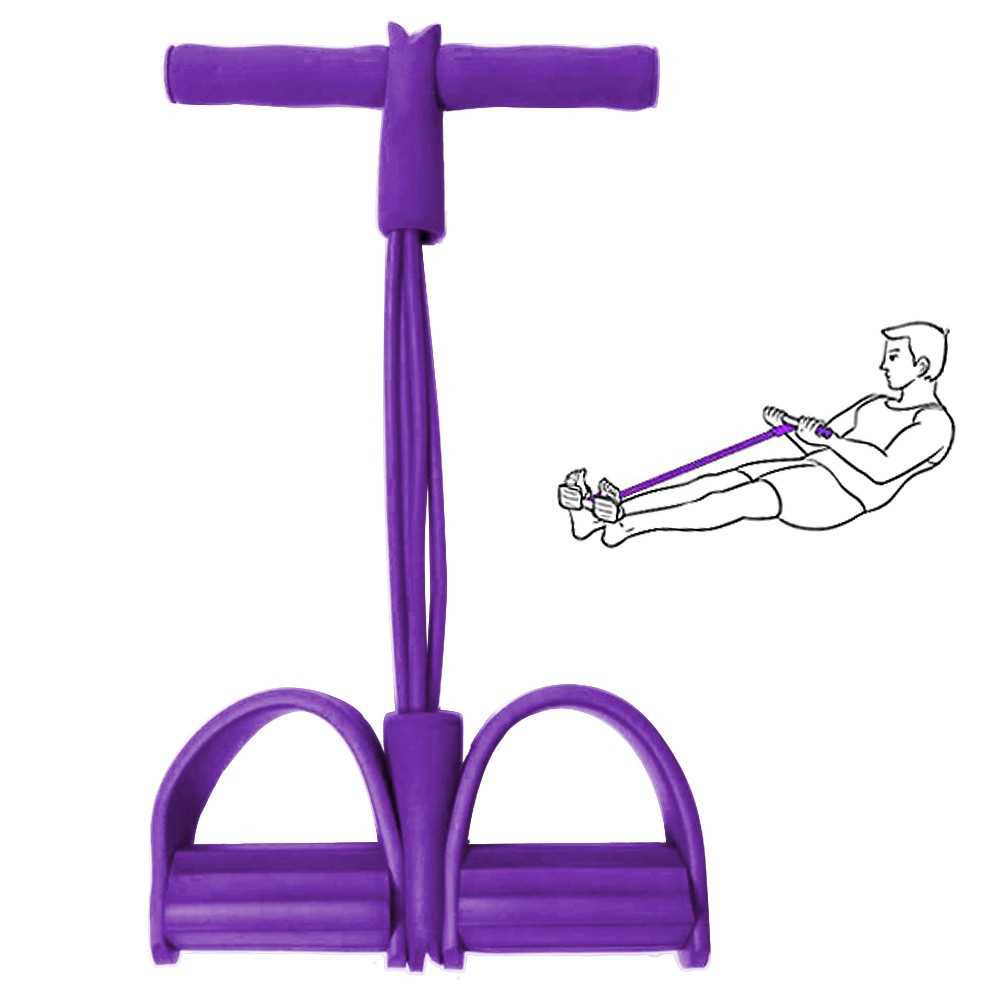 Fitness Pull Rope Bodybuilding Tension Rope Elastic Pull Rope Pedal ...