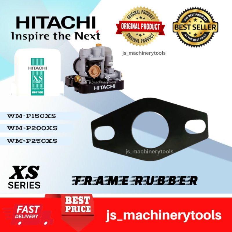 Hitachi Water Pump Frame Rubber 1" 25mm (Original) Hitachi water pump ...