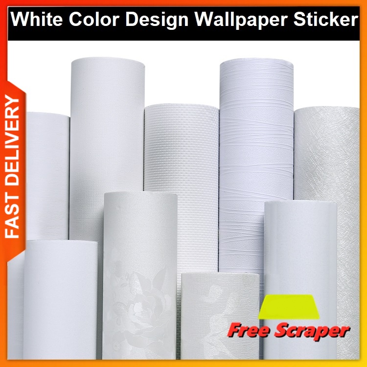 [Wallpaper 🔥] White Color Series Multiple Color Choice Pattern ...