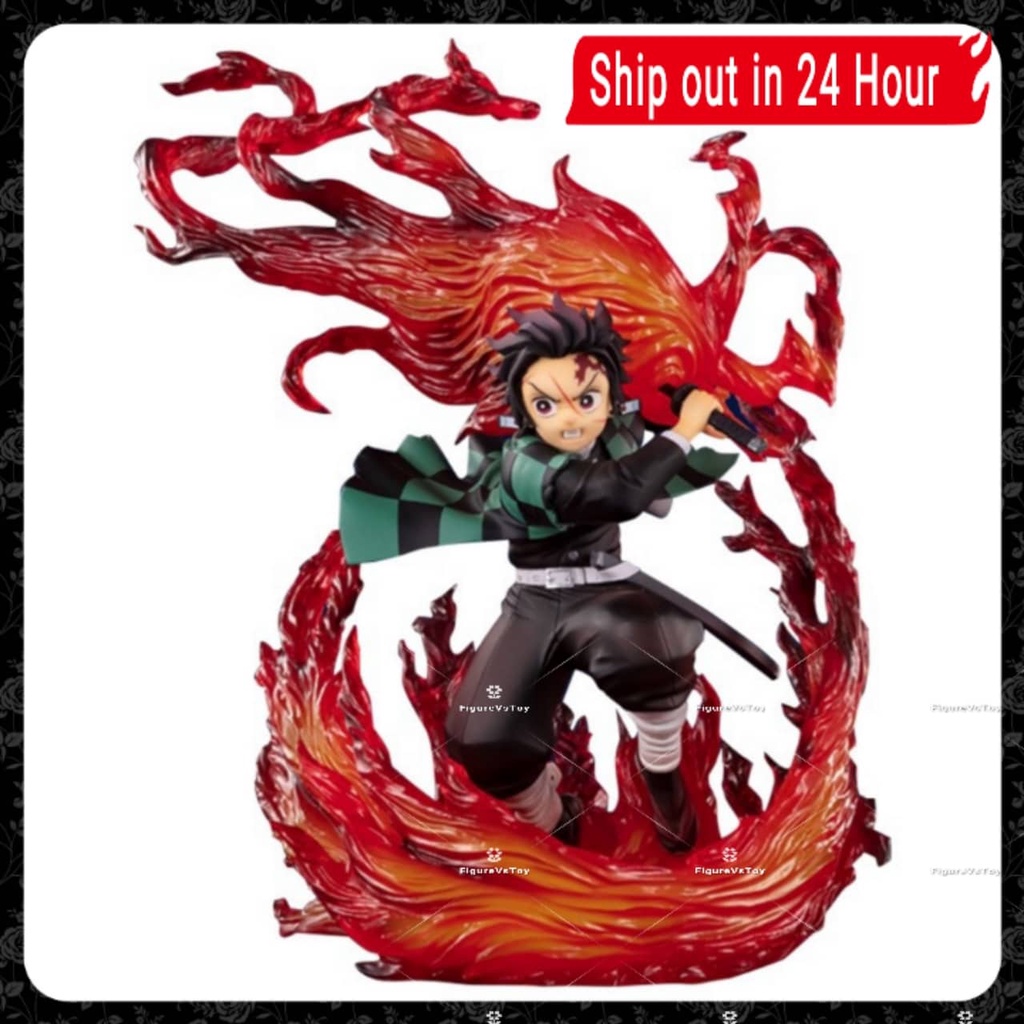 READY STOCKDEMON SLAYER ANIME ZERO KAMADO TANJIRO GK COPY RESIN ACTION ...