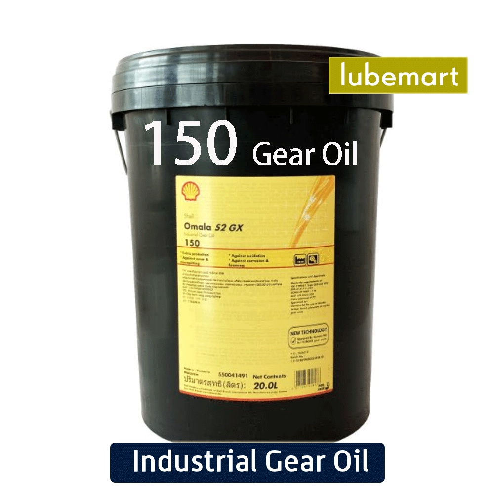 Shell Omala S2 GX 150 (20 Liters) - Industrial Gear Oil VG 150 | Shopee Malaysia