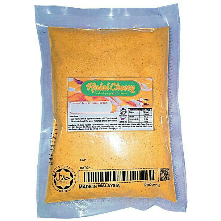 Cheese Powder Halal Cheesy (Nachos Gravy Powder) | Shopee Malaysia