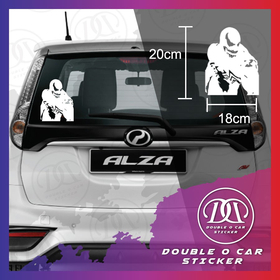 [READY STOCK]MARVEL VENOM CAR STICKER KN00061 | Shopee Malaysia