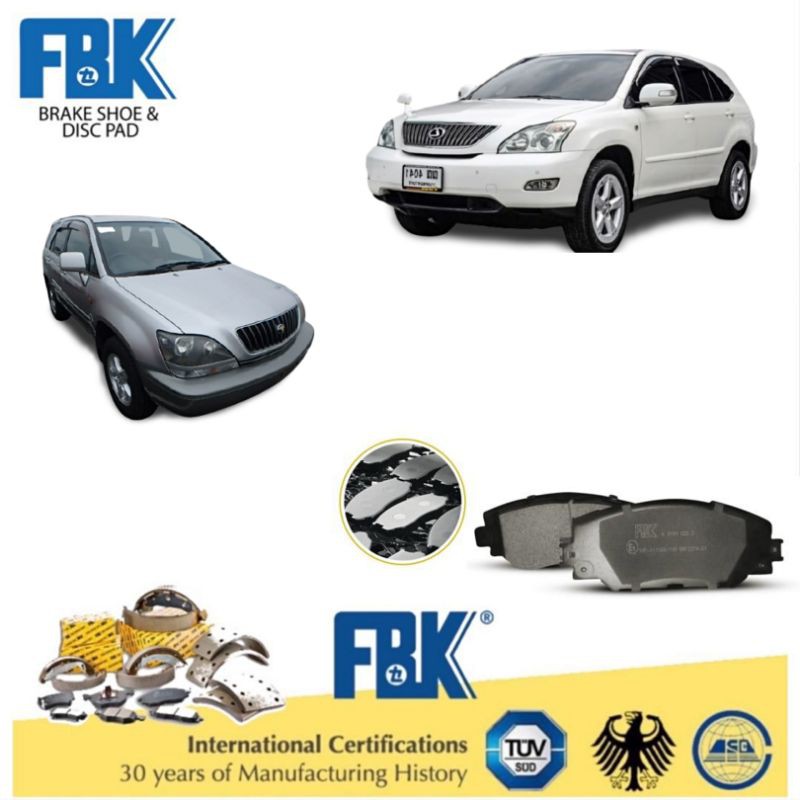 FBK Disc Brake Pad Rear FD2114MS - Toyota Harrier MCU10 RX300 | Shopee ...