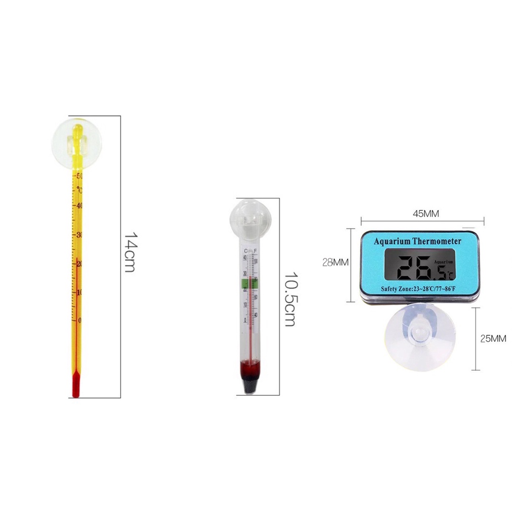 🔥Ready Stock🔥 AQUARIUM Digital Thermometer Waterproof Submersible Fish ...