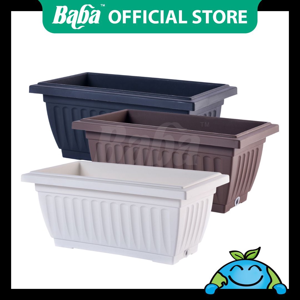 Baba Official | Baba BI-510 Planter Box | Rectangular Pot For Indoor ...