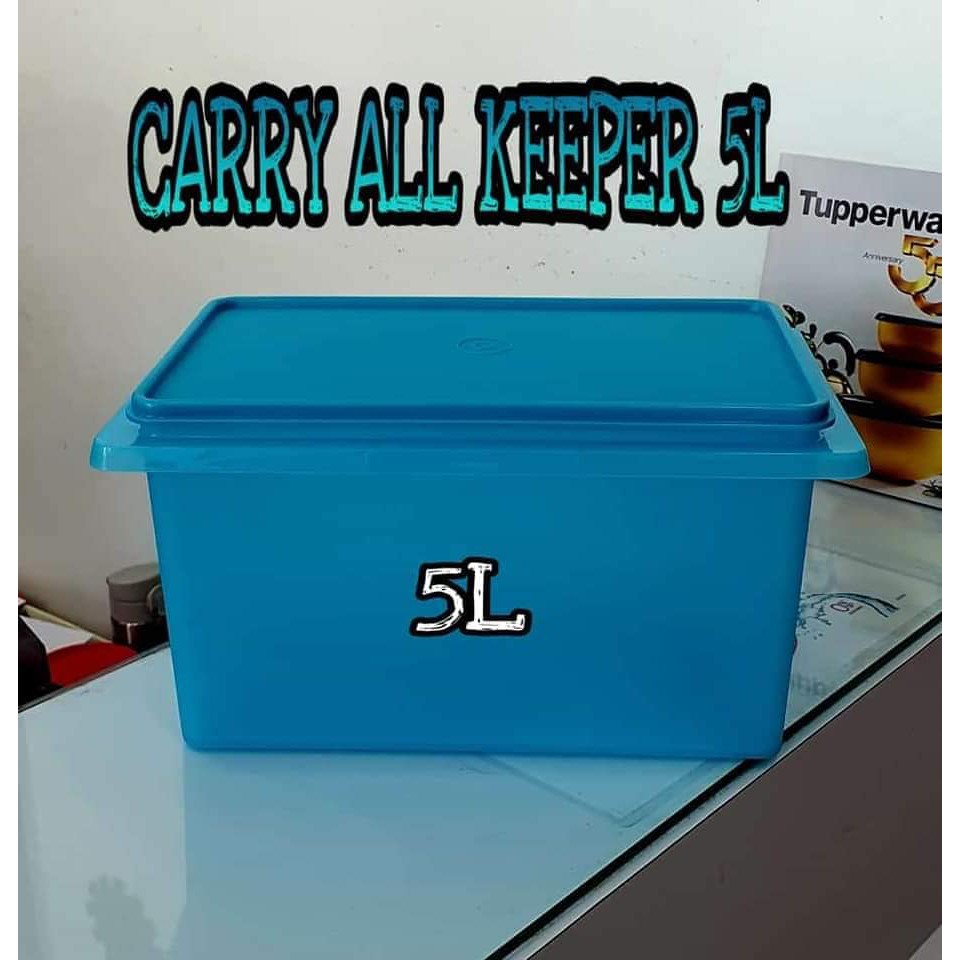 TUPPERWARE CARRY ALL KEEPER 5L | Shopee Malaysia