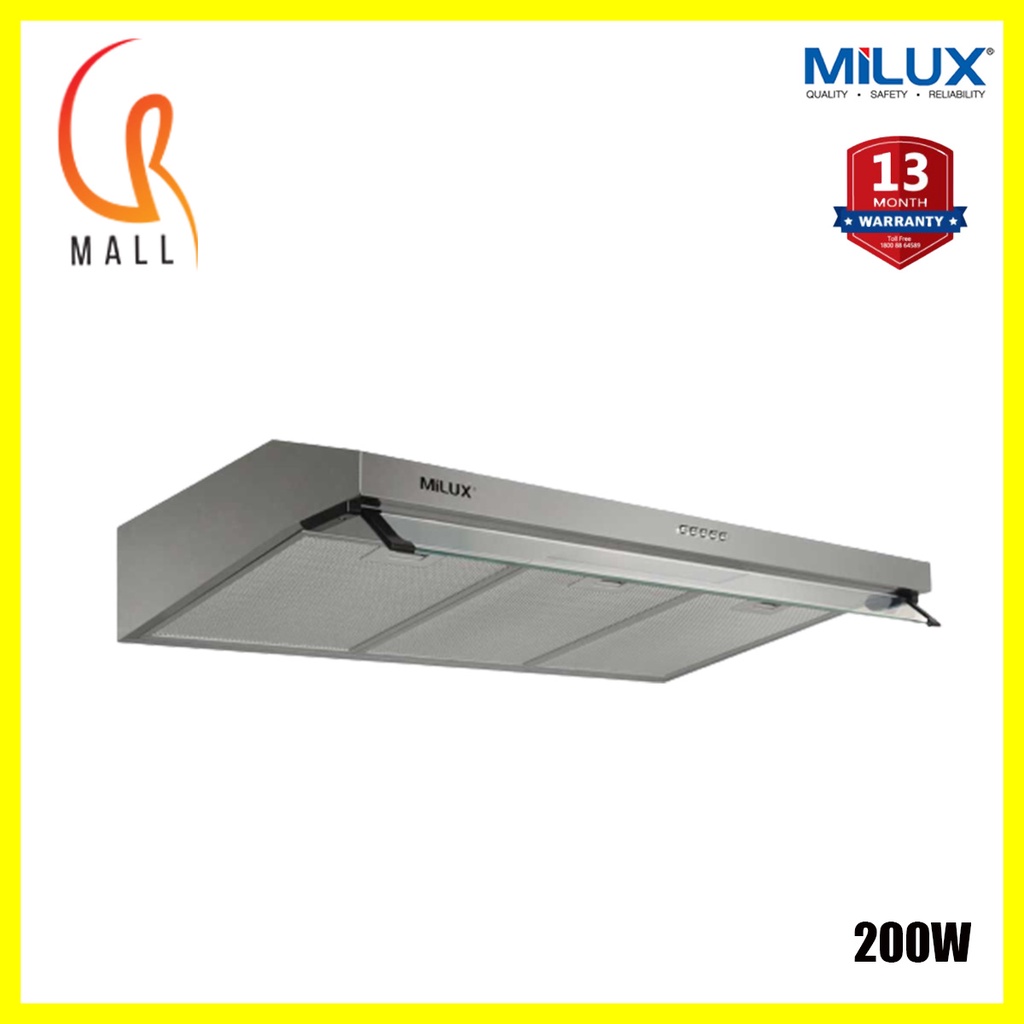 MILUX MHS-S430 SLIM COOKER HOOD | Shopee Malaysia