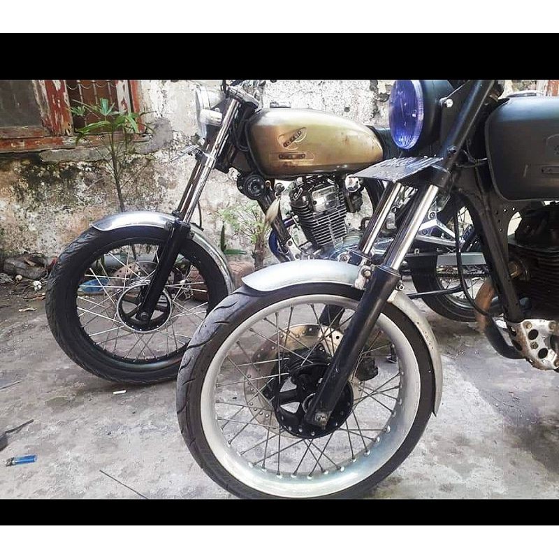 Front fender Press fender Modification xL CB GL 100 japstyle cafe racer ...