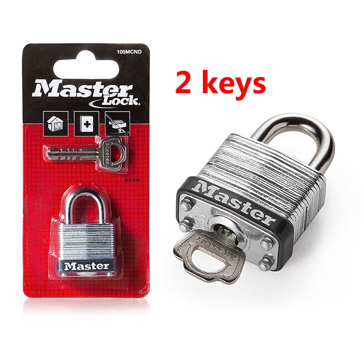 Master Lock 105D Padlock Anti-theft,Waterproof outdoor lock | Shopee ...