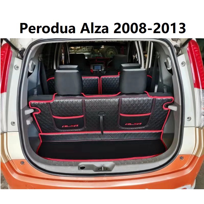Perodua Alza 2008-2025 High Quality PU Leather Rear Boot Cargo Car ...