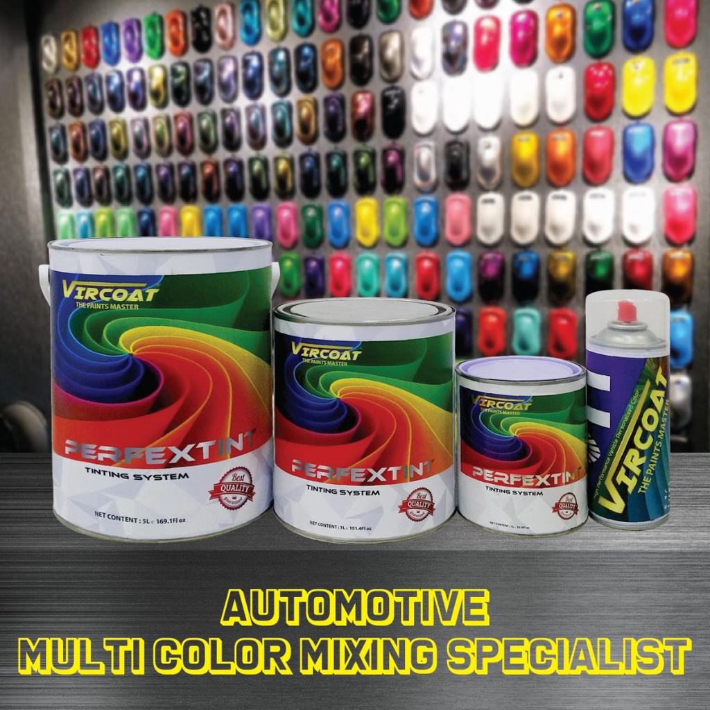 VIRCOAT Aikka Custom Mixed Paints 2K Paint/ Original Color Car Motor ...