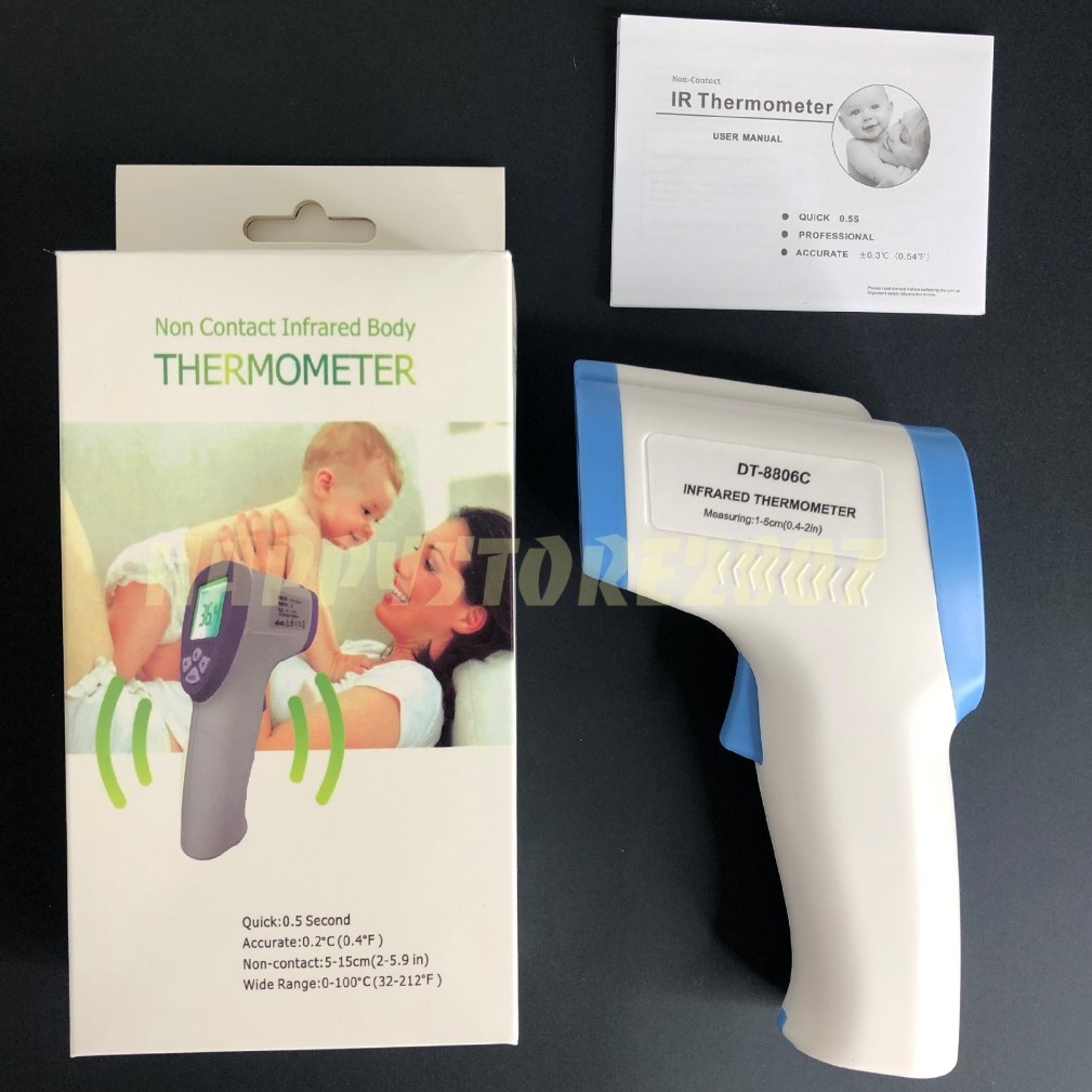 🔥READY STOCK🔥 Infrared Thermometer Temperature Gun Cek Suhu Digital ...