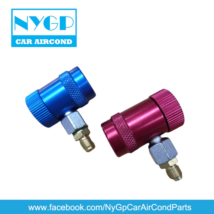 💠HEAVY DUTY💠 Second Generation quick Couple AIR COND R134a 134A Adapter ...