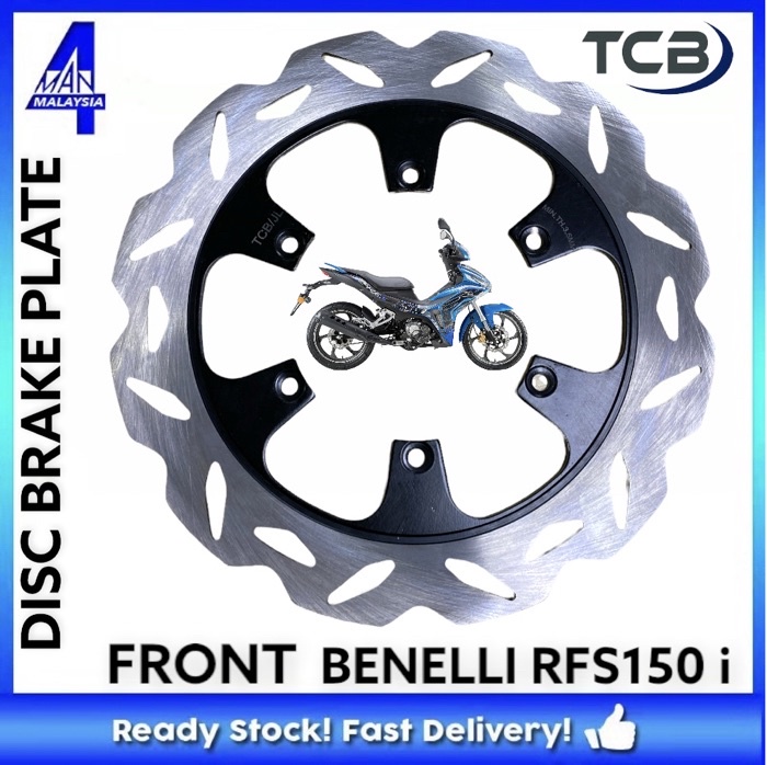 BENELLI RFS150 RFS RFS150i FRONT / REAR DISC BRAKE PLATE DISC PLATE ...