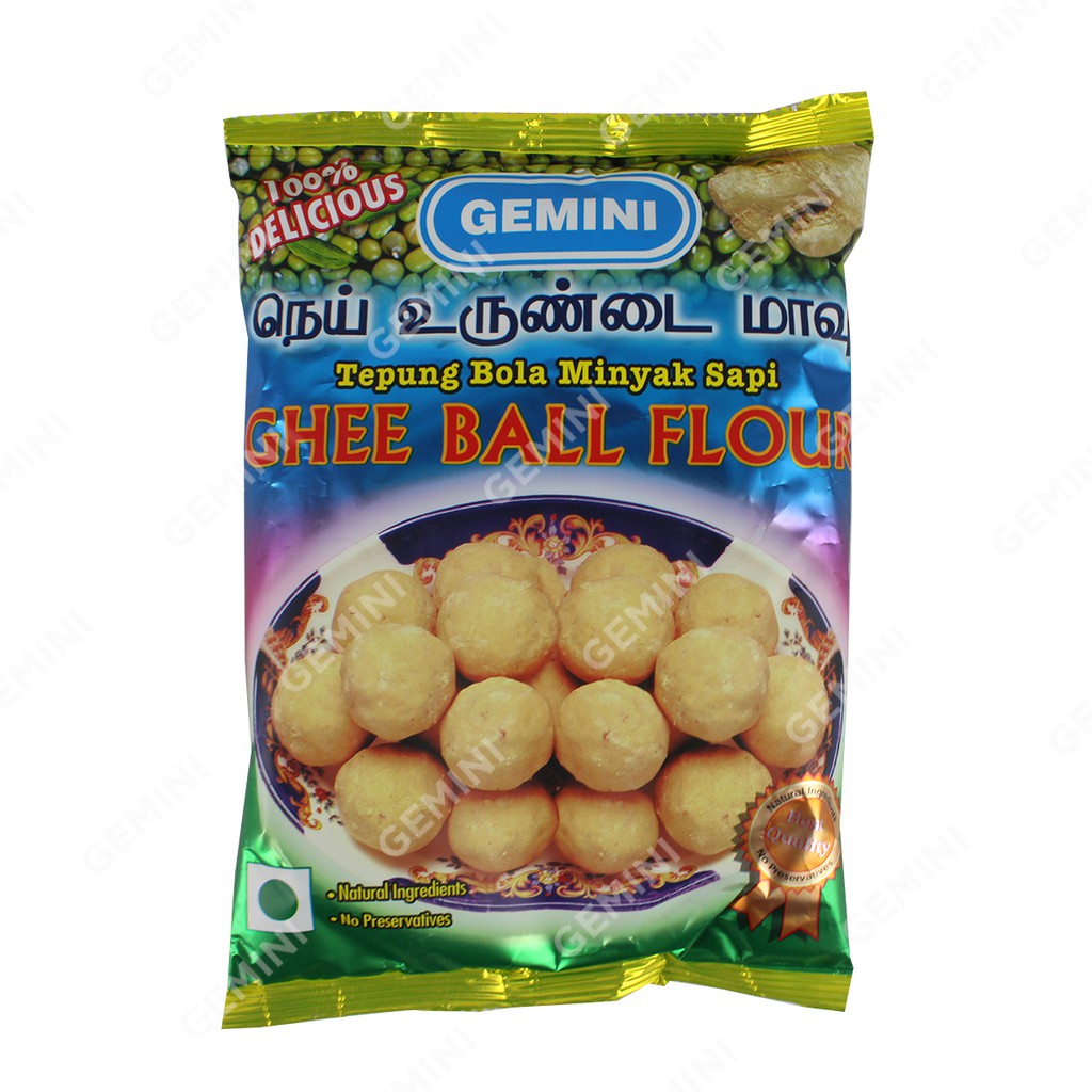 GEMINI GHEE BALL FLOUR / TEPUNG BOLA MINYAK SAPI 500GM | Shopee Malaysia